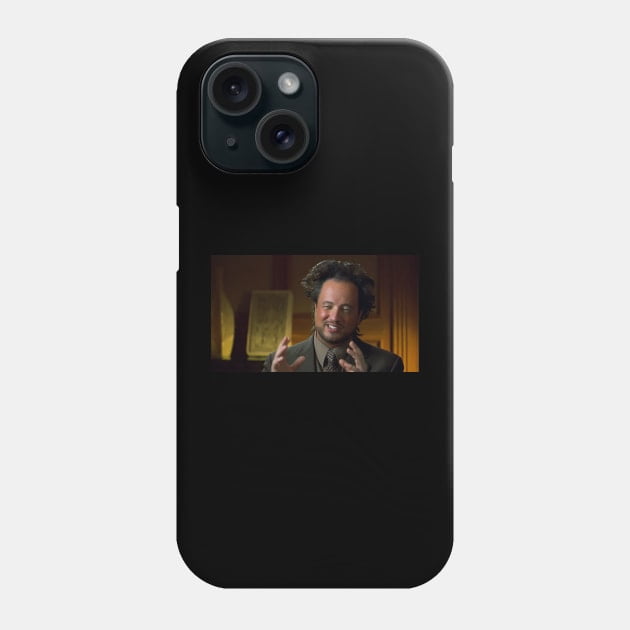 Ancient Aliens Meme Protective Cover for iPhone 11–17 Pro Max Funny ...