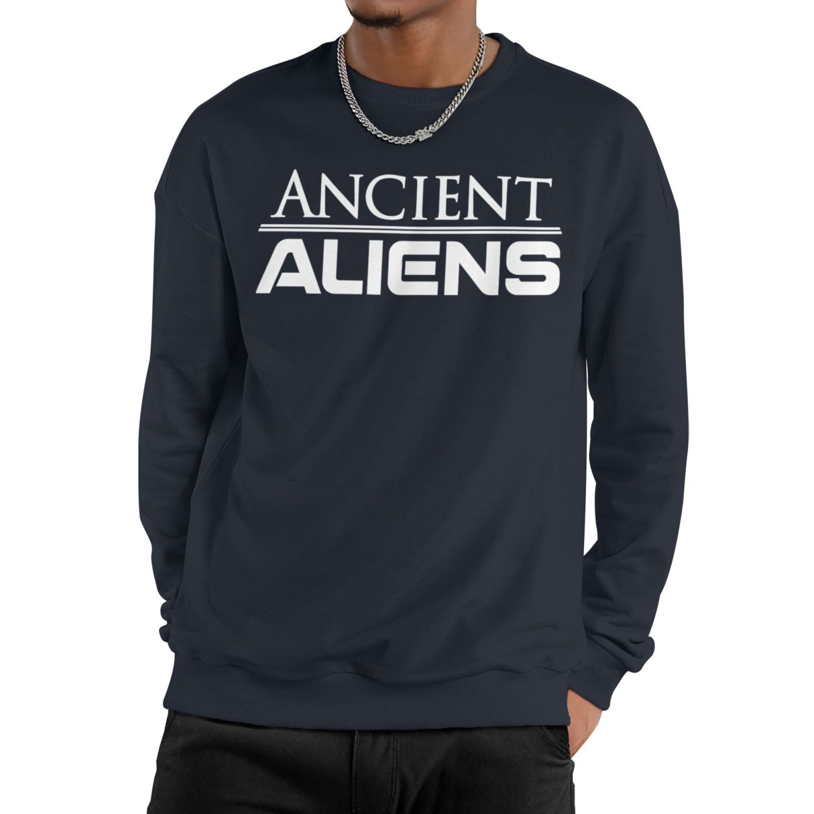 Ancient Aliens Men Sweatshirts, Pullover Crewneck Sweatshirt Unisex ...