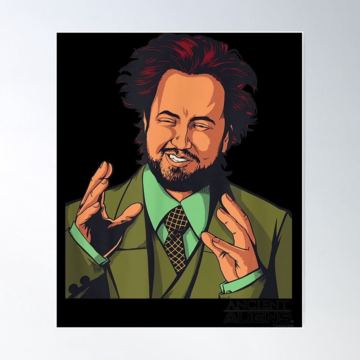 Ancient Aliens Poster Wall Art Modern Wall Decor For Living Room ...
