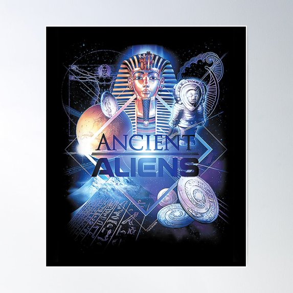 Ancient Aliens Poster Wall Art Modern Wall Decor For Living Room ...