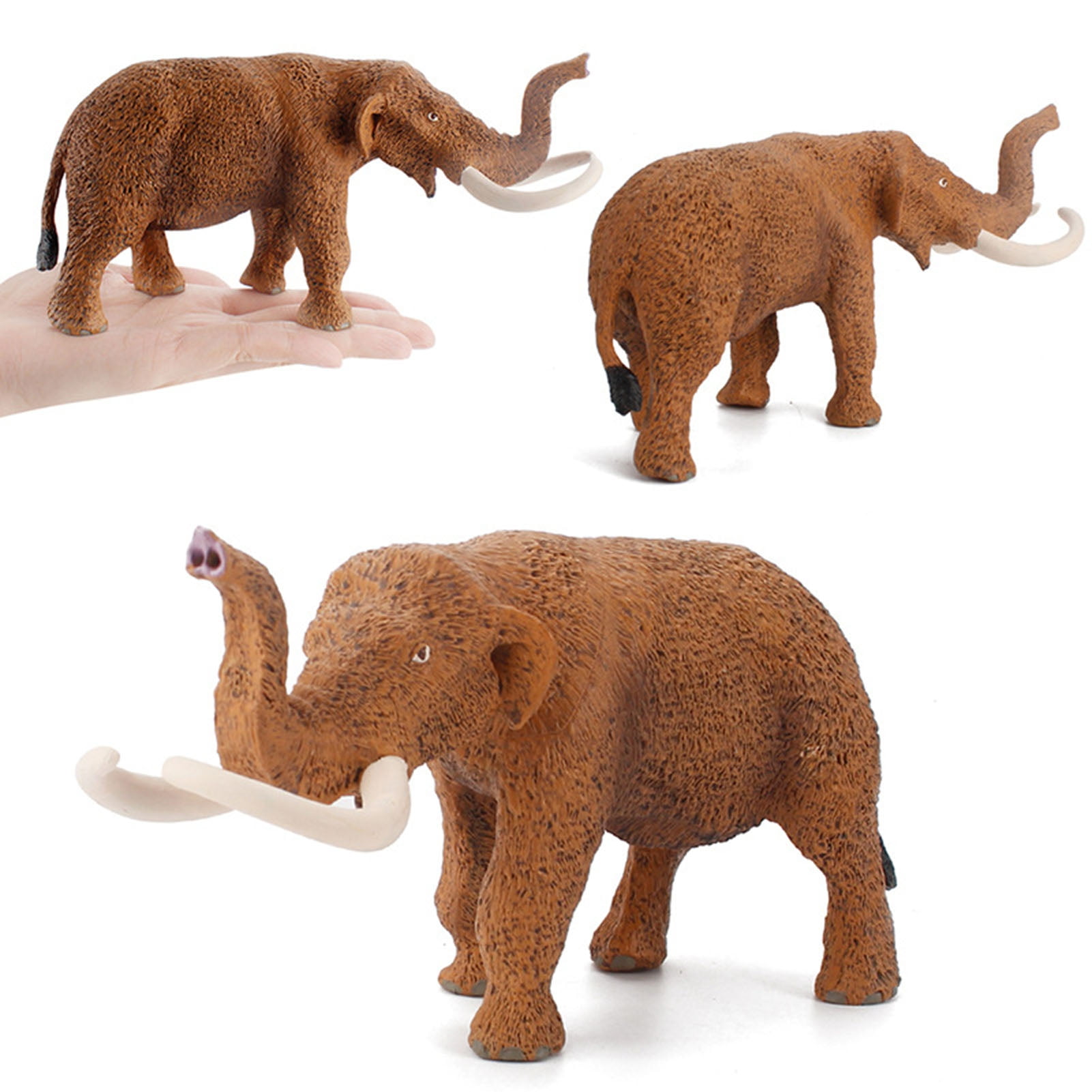 Ancient Animal Simulation Mammoth - Model Figure Kids Gift Educational ...