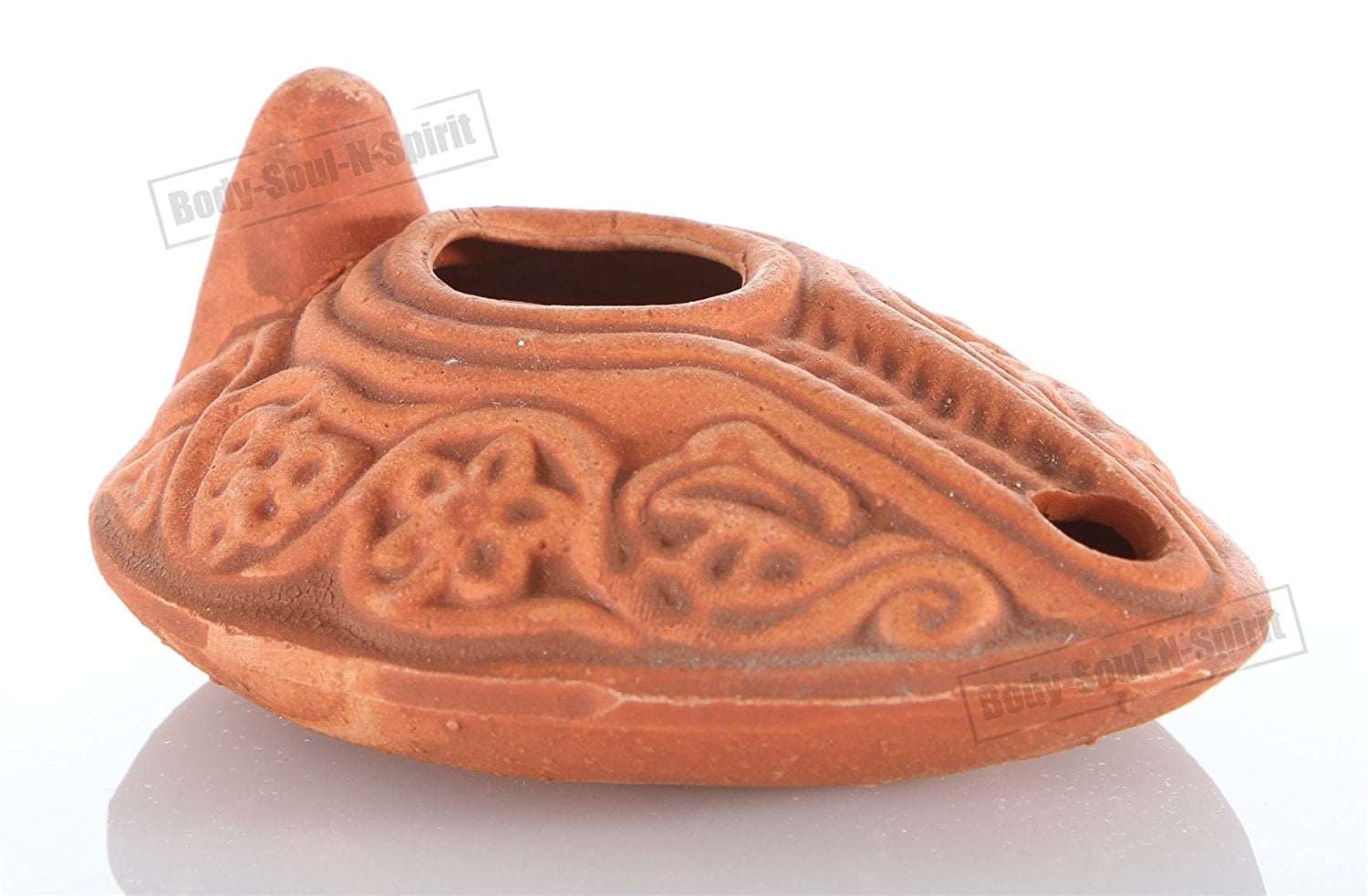 Ancient Antique Biblical Replica Ancient "OIL LAMP" Israel Judaica ...