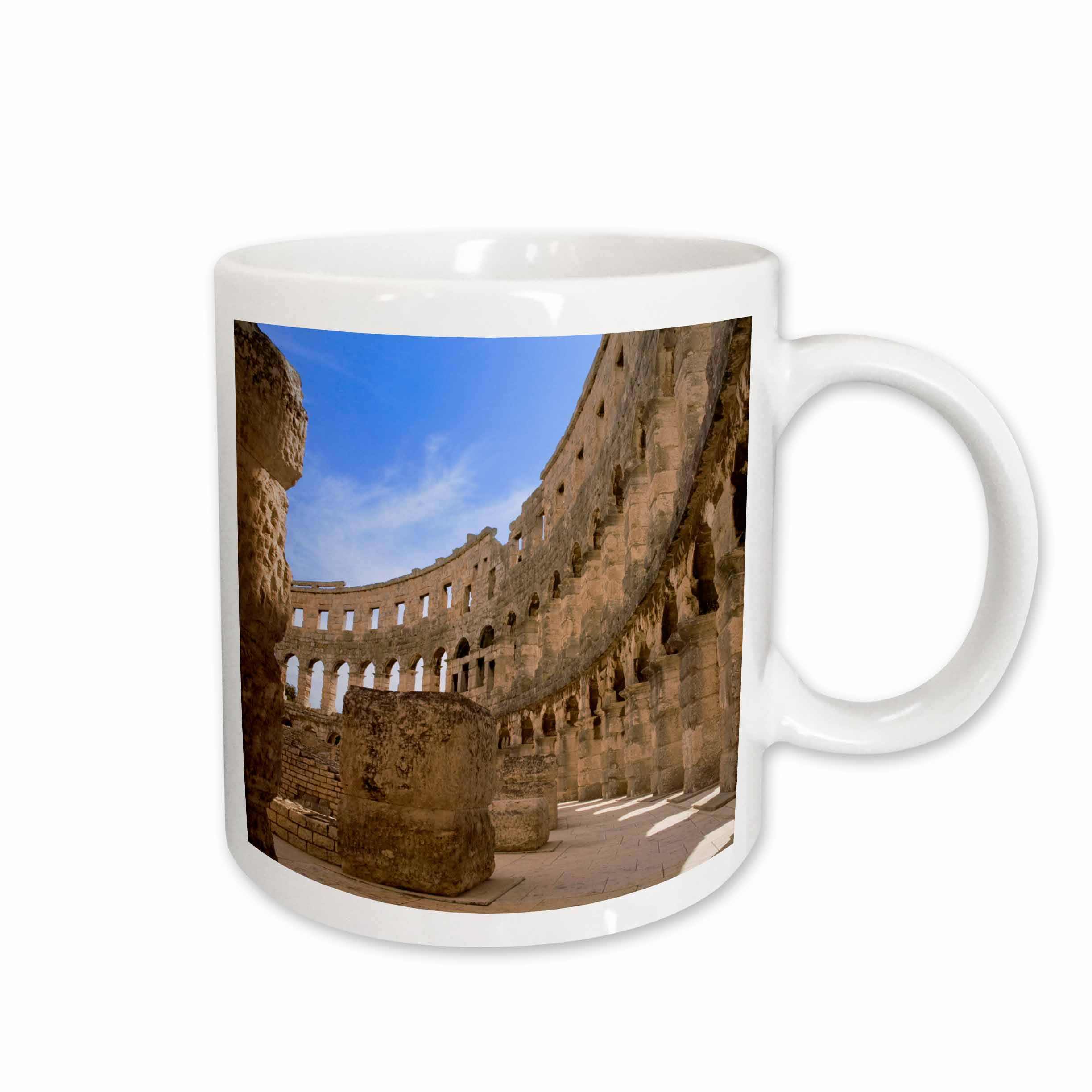 3drose, Ancient Architecture, Roman Amphitheatre, Pula, Croatia - Eu32 ...