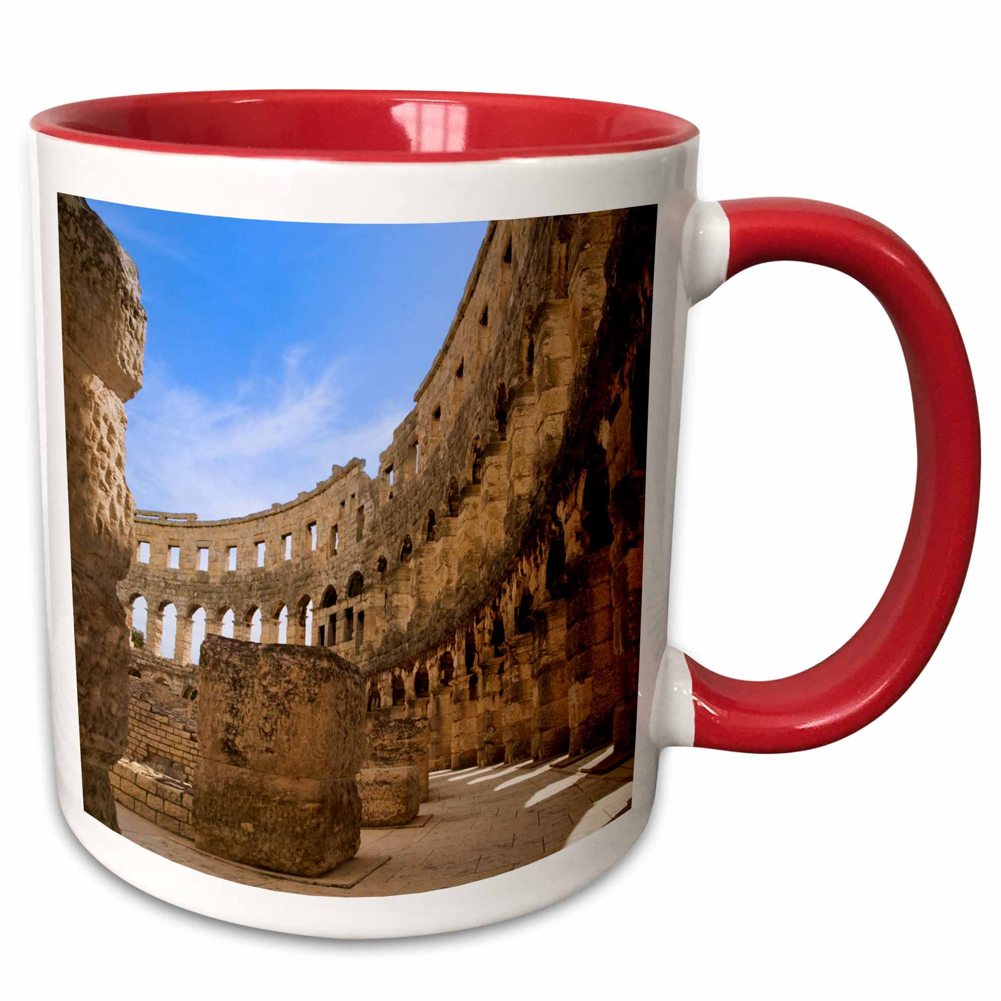 3drose, Ancient Architecture, Roman Amphitheatre, Pula, Croatia - Eu32 ...