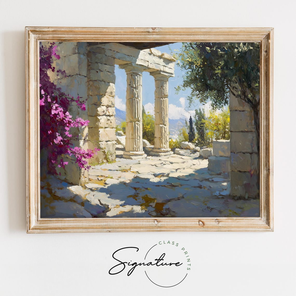 Ancient Athens Stone Alcove, Romantic Rustic, Vintage Greek ...