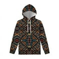 Ancient Aztec Tribal Graphic Hoodie For Men Women Street Casual 3d