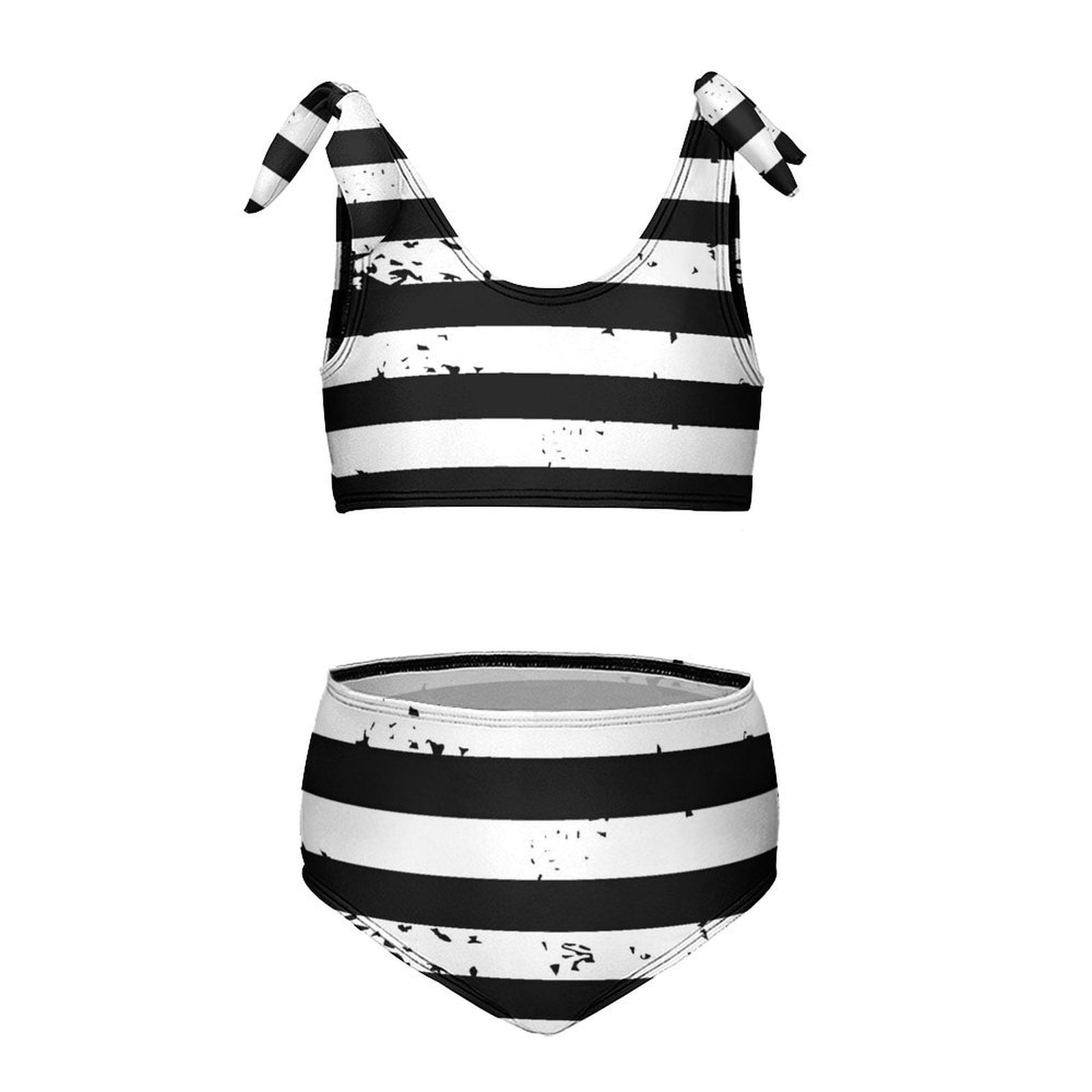 Ancient Black Girl's 2 Piece Bikini Set Beach Sport Swimsuit Swimwear 7 ...