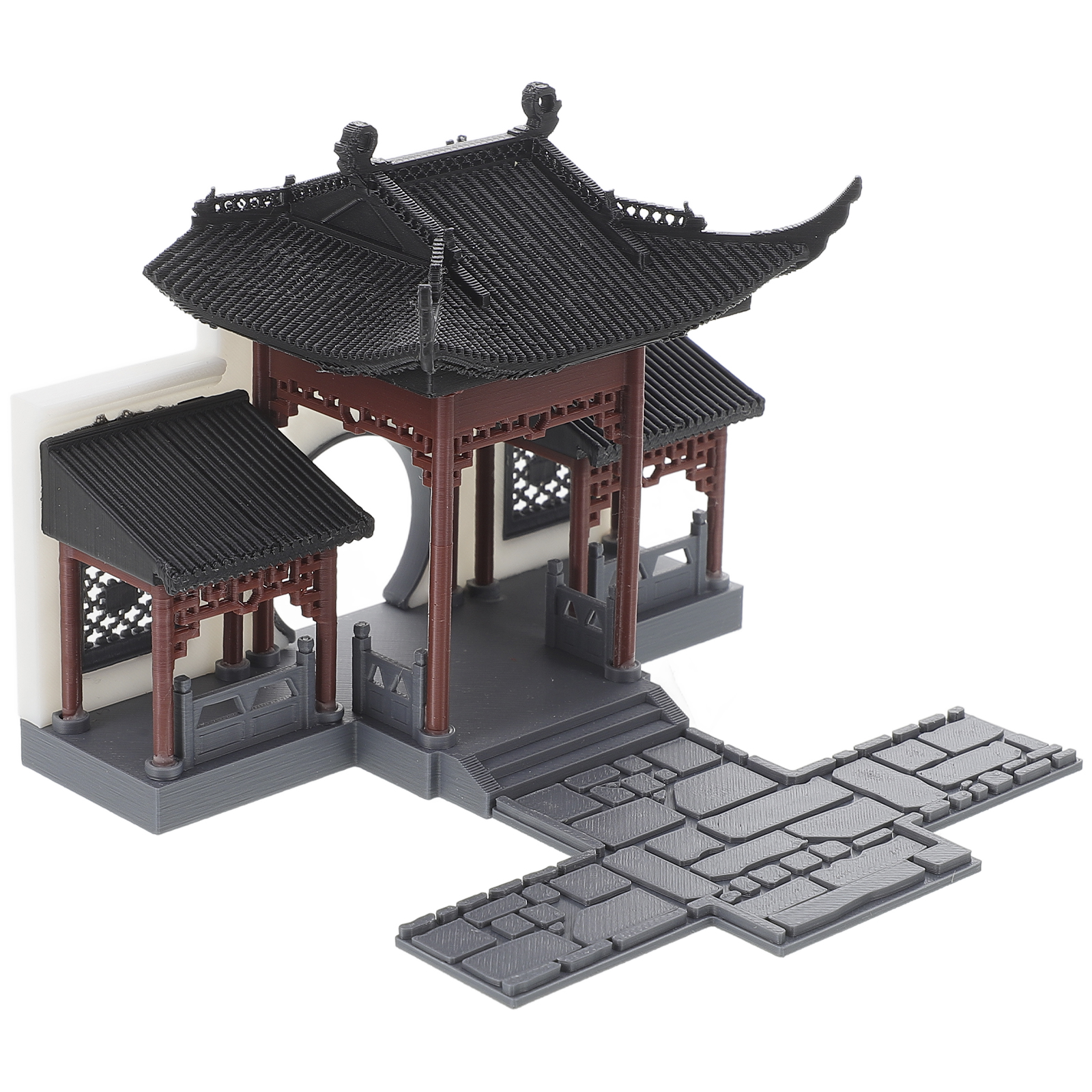 Ancient Building Model Artificial Outdoor Inflatables Transparent Decor ...