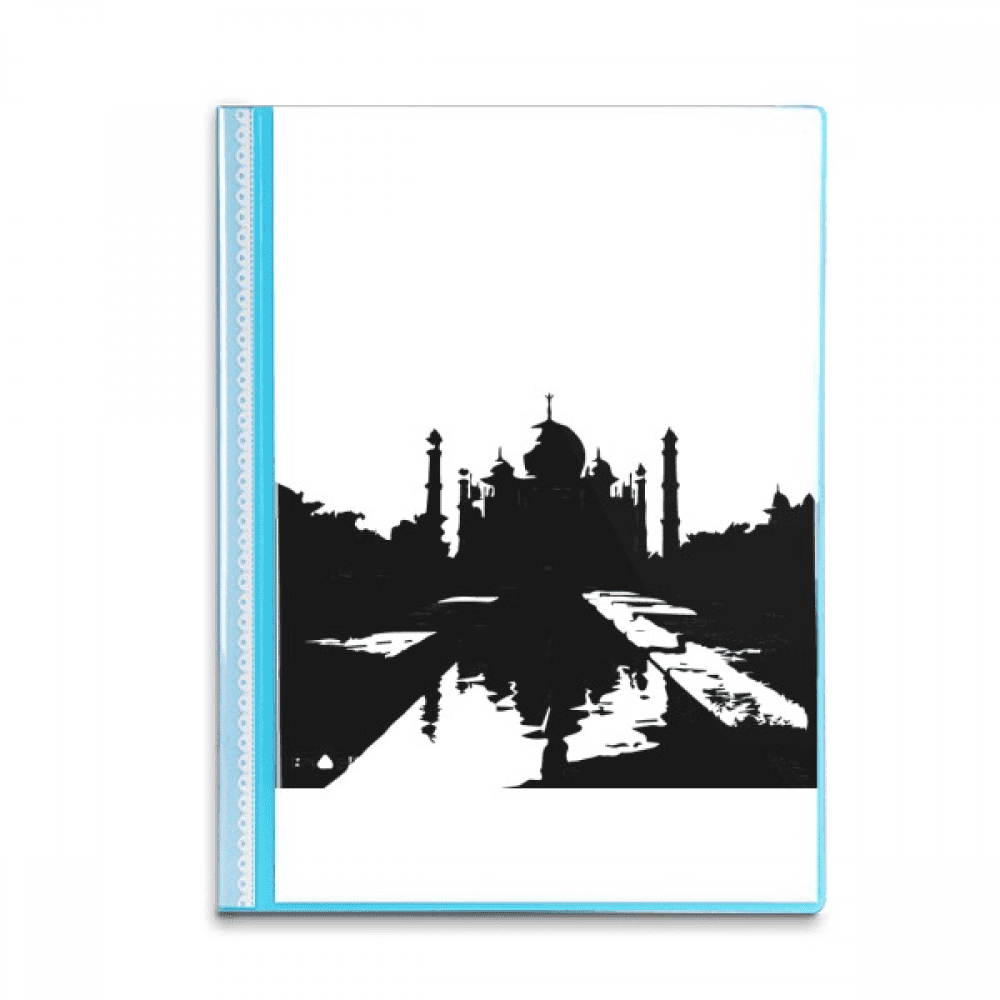 Ancient Buildings Taj Mahal Book Sheet Protectors Portfolio Binder ...