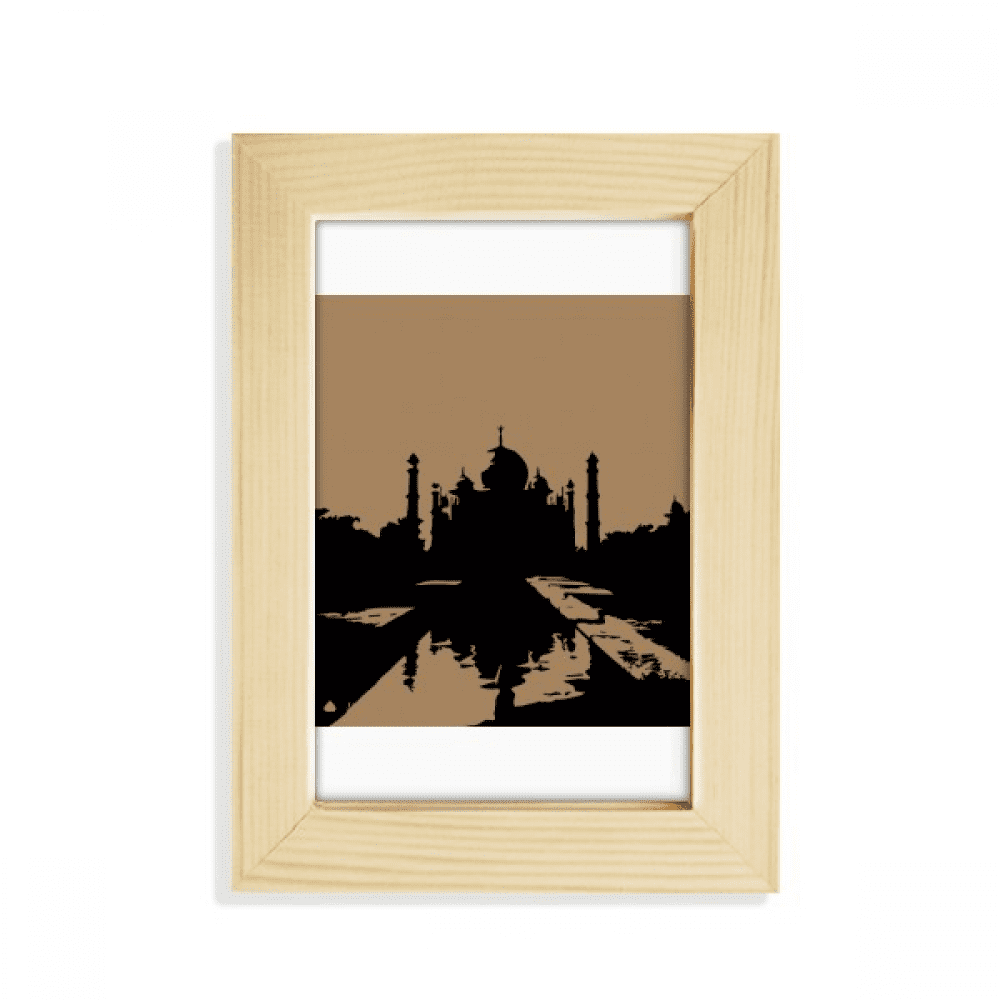 Ancient Buildings Taj Mahal Desktop Display Photo Frame Picture Art ...