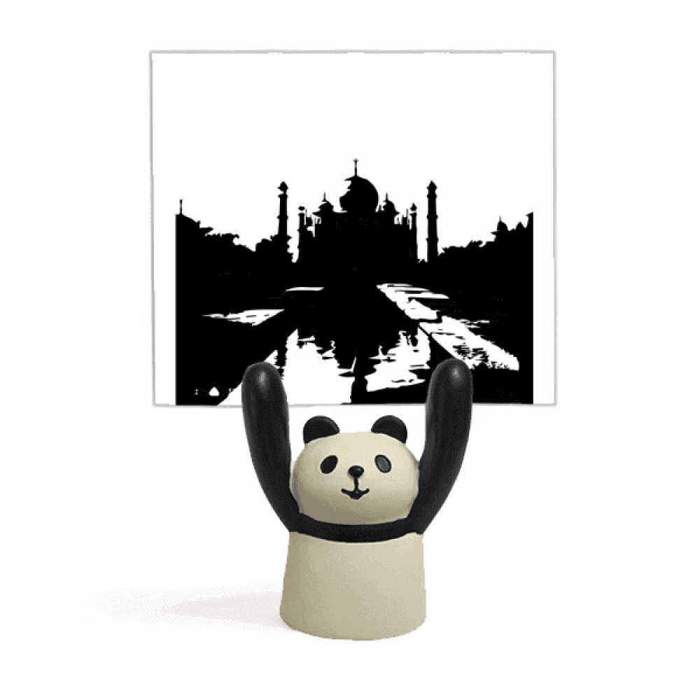 Ancient Buildings Taj Mahal Memo Holder Cartoon Animal Panda Stand ...