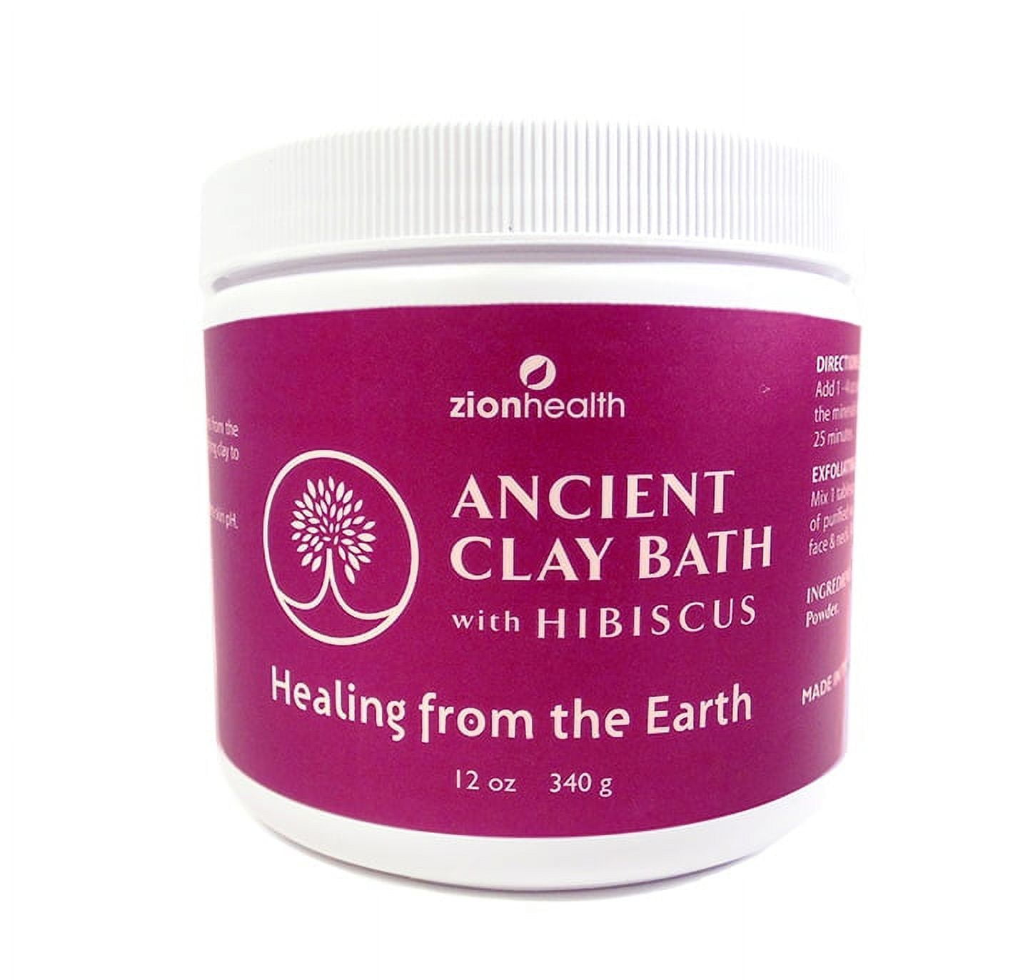 Ancient Clay Bath - Hibiscus 12oz - Walmart.com