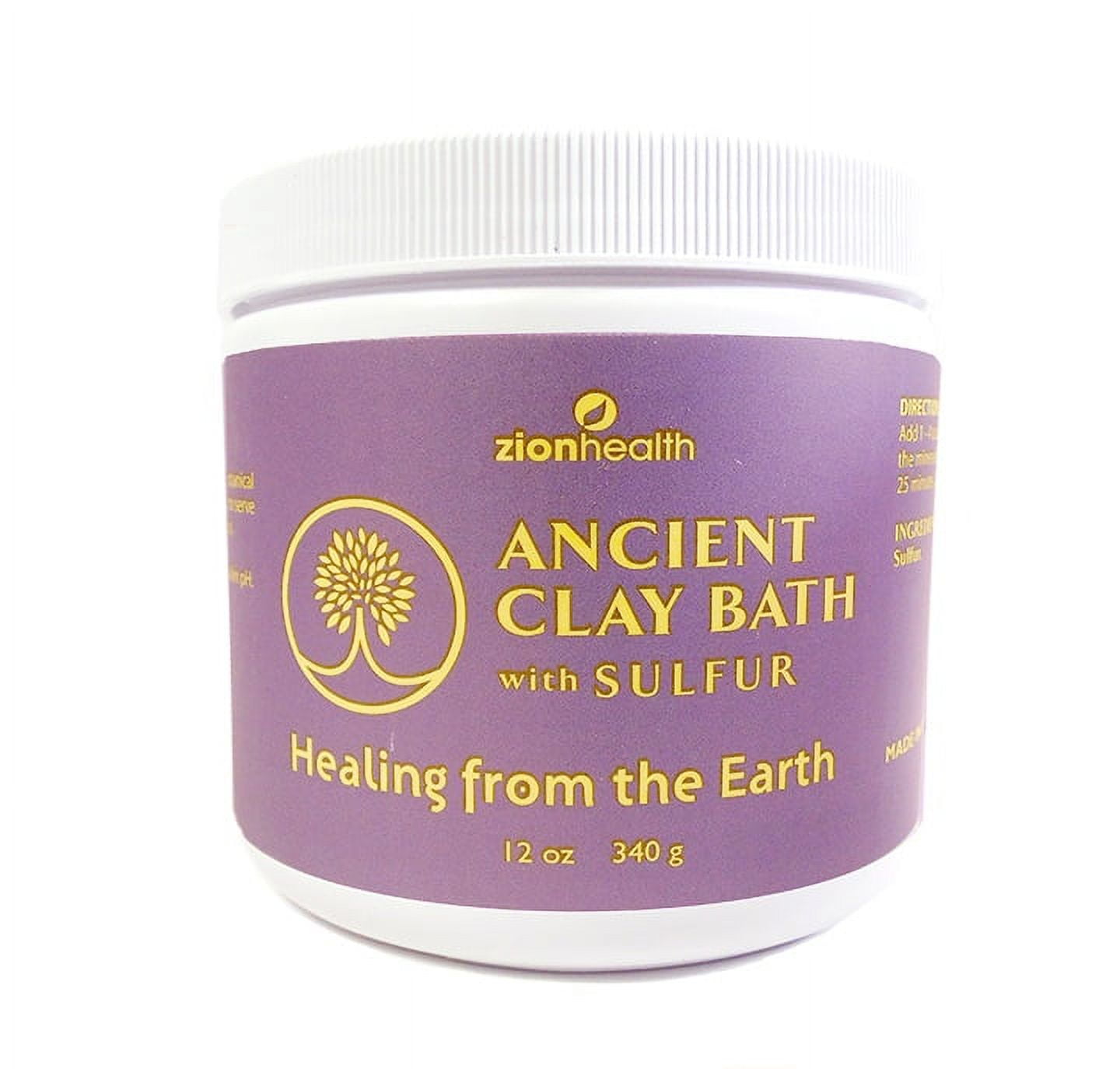 Ancient Clay Bath - Sulfur 12oz 100% Natural - Walmart.com