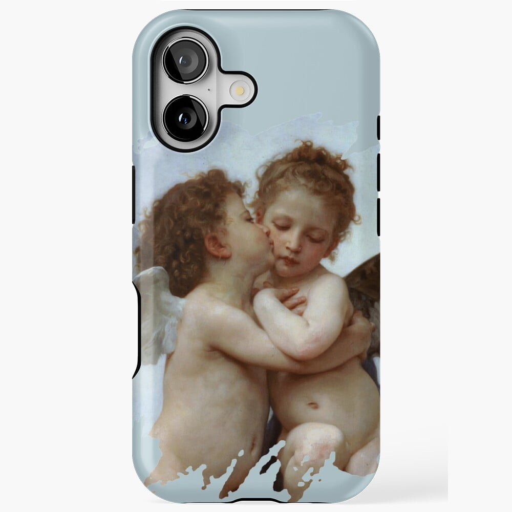 Ancient Cupid Psyche Myth Art Design Case for iPhone 17 to 11 Pro Max ...