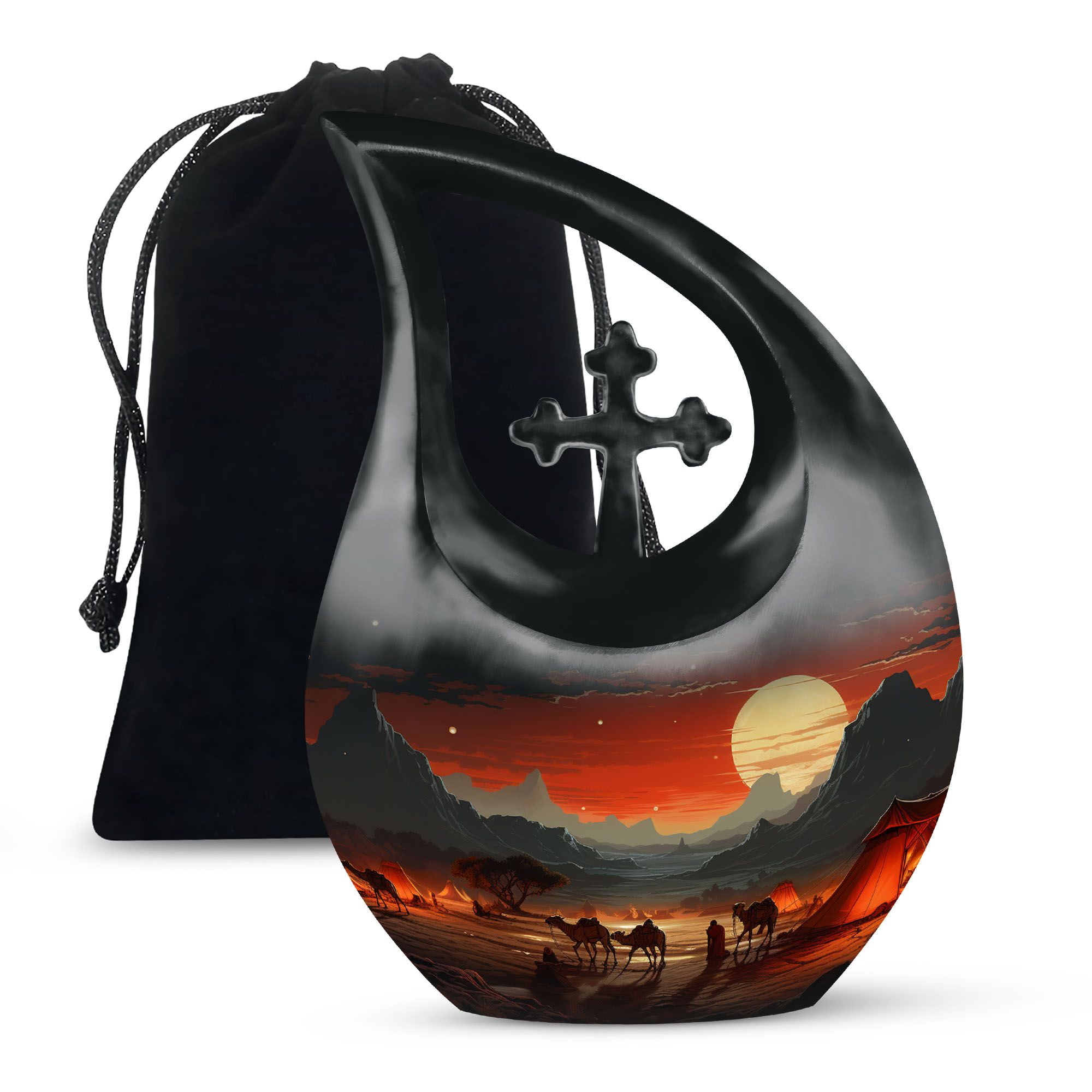 Ancient Desert Urn - Large Urns For Human Ashes Adult Male - Full Size ...