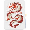 Ancient Dragon Stencil 11.7×8.3inch Large Medieval Dragon Stencils with ...