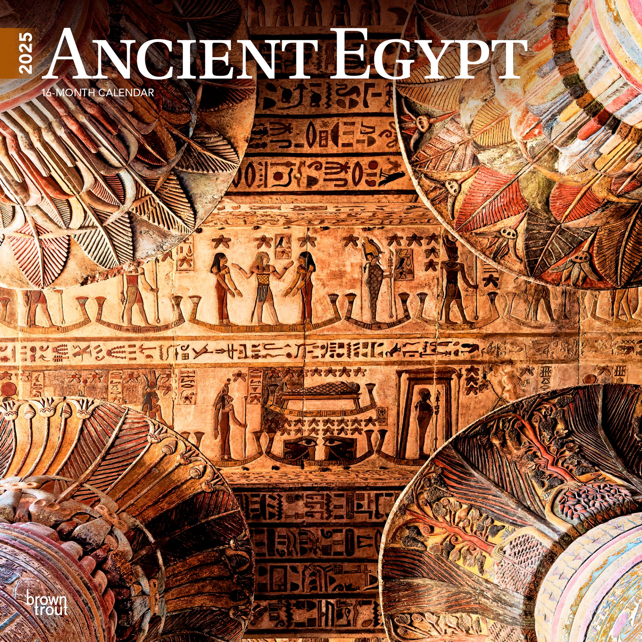Ancient Egypt | 2025 12x24" (Hanging) Square Wall Calendar | BrownTrout ...