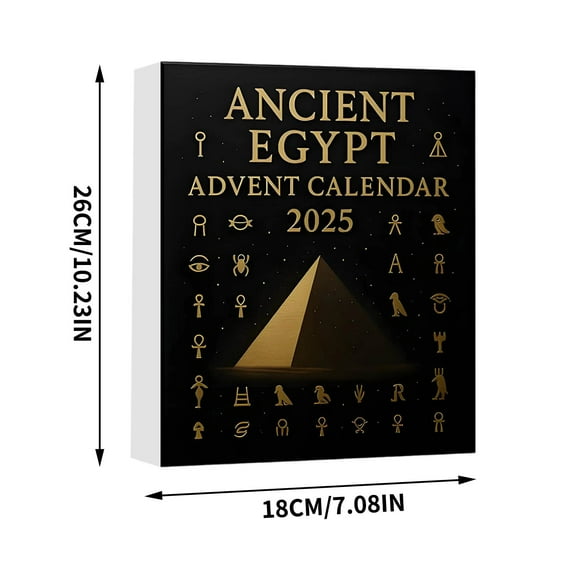 Ancient Egypt Advent Calendar 2025, 24-Day Countdown Advent Calendar 24 ...