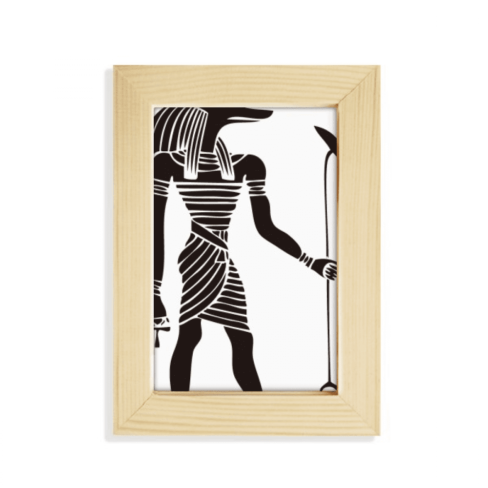 Ancient Egypt Anubis Totem Fresco Desktop Display Photo Frame Picture ...
