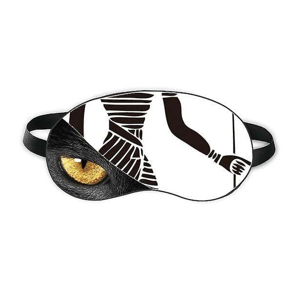 Ancient Egypt Anubis Totem Fresco Eye Head Rest Dark Cosmetology Shade ...