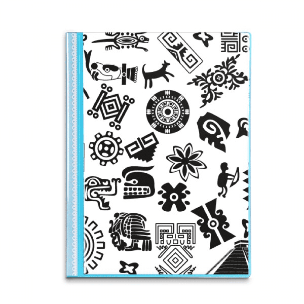 Ancient Egypt Art Decorative Pattern Book Sheet Protectors Portfolio ...