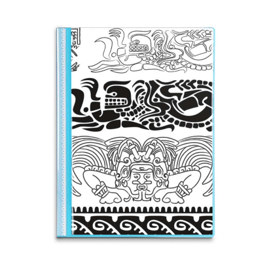 Ancient Egypt Art Decorative Pattern Book Sheet Protectors Portfolio ...