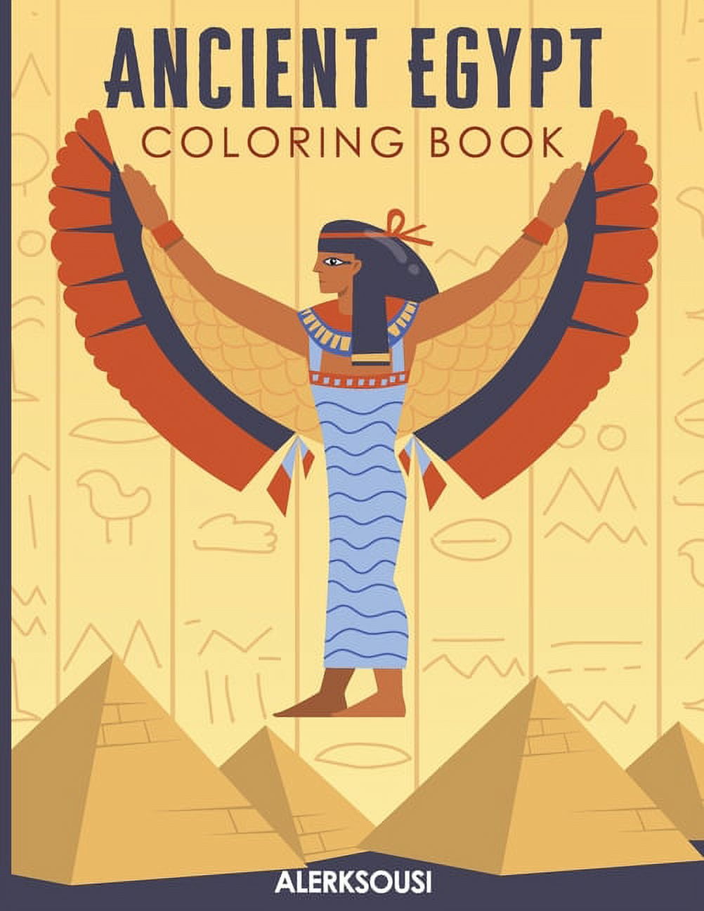 Ancient Egypt Coloring Book: Ancient Egyptian Activity Book For Kids ...