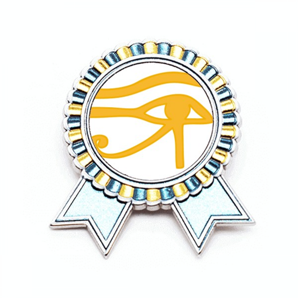 Ancient Egypt Eye Decoration Pattern Badge Brooch Pin Winner Award ...