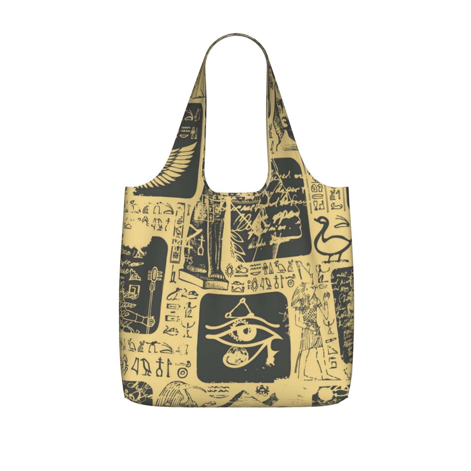 Ancient Egypt Foldable Reusable Shopping Bag Large Capacity Tote ...