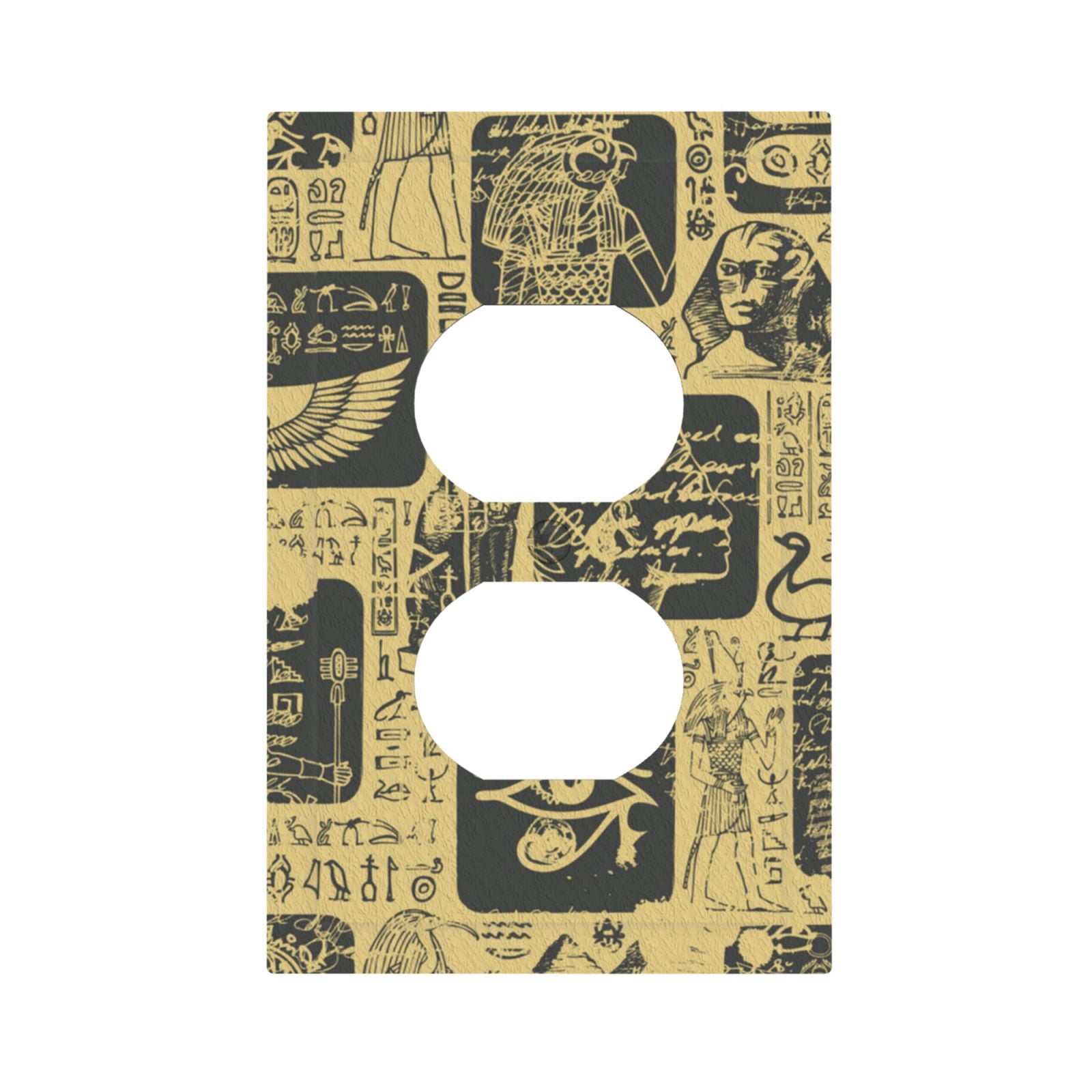 Ancient Egypt Light Switch Cover Decorator Duplex Wall Plate 1-Gang ...