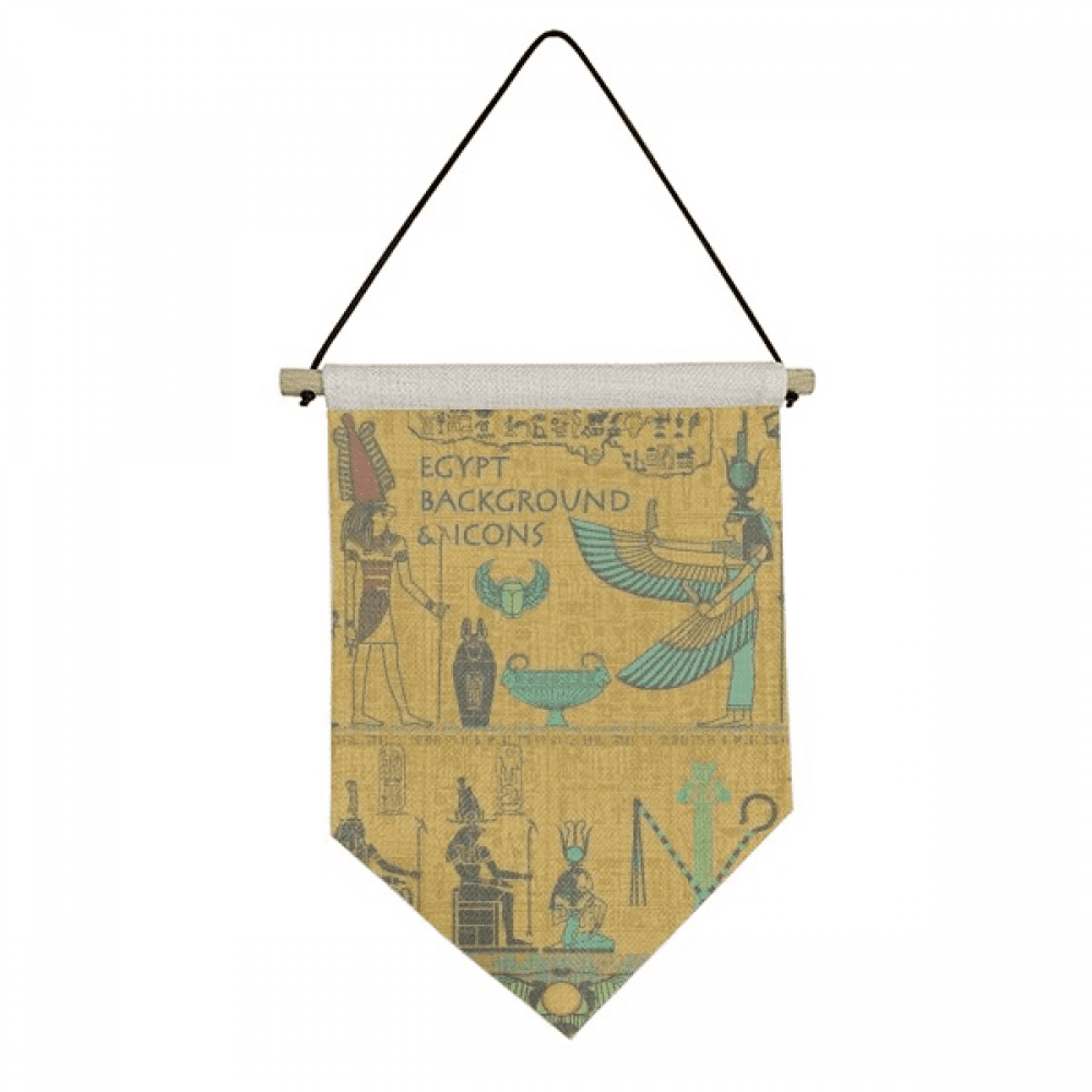 Ancient Egypt Pharaoh Art Pattern Canvas Flag Hanging Wall Art Decor ...