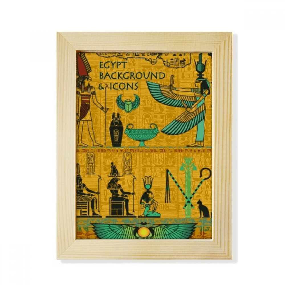 Ancient Egypt Pharaoh Art Pattern Desktop Adorn Photo Frame Display Art ...