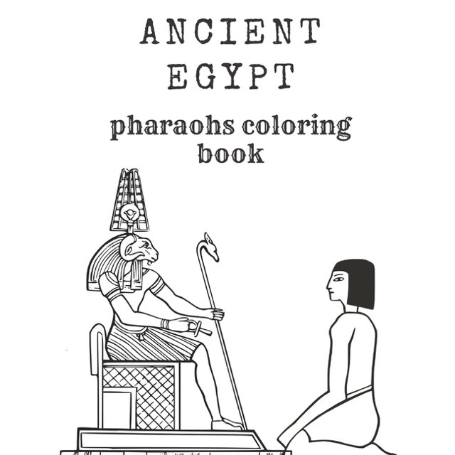 Ancient Egypt Pharaohs Coloring Book: Ancient Egypt Coloring Book: A ...