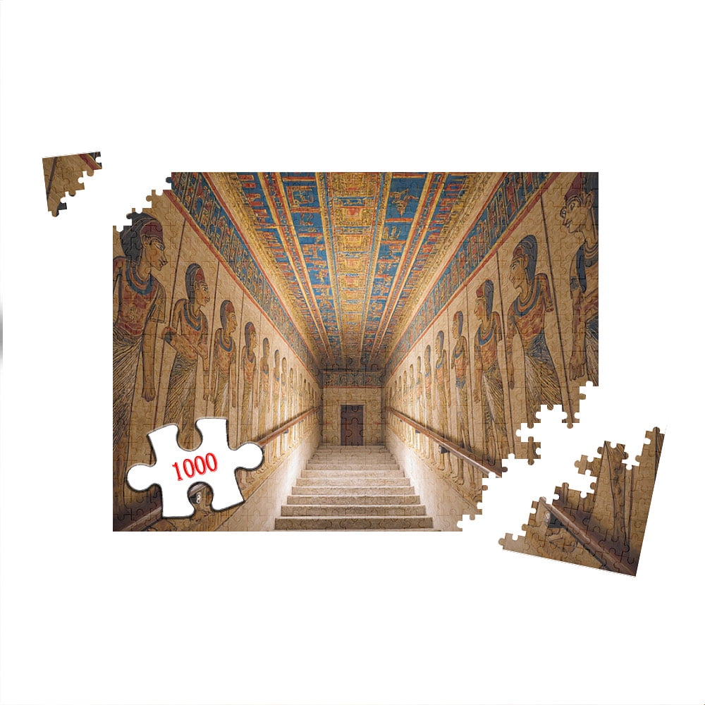 Ancient Egypt Tomb Pyramid Jigsaw Puzzle 1000 Pieces for Adults Home ...