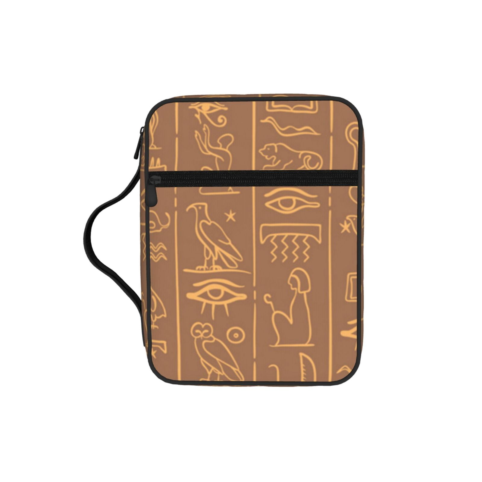 Ancient Egypt Vintage Bible Storage Bag Case with Padded Handle Zipper ...