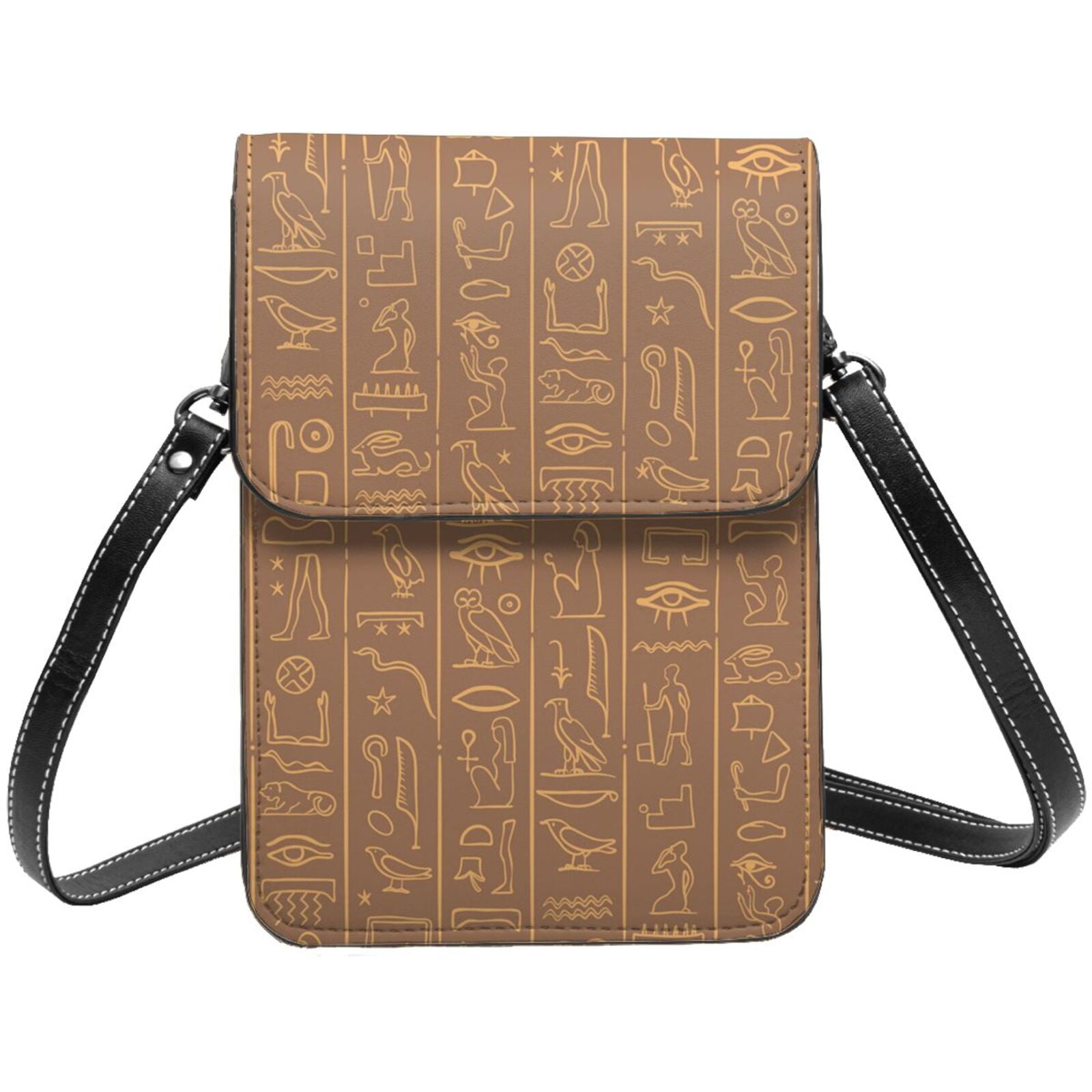 Ancient Egypt Vintage Cell Phone Purse Small Crossbody Bag with Strap ...