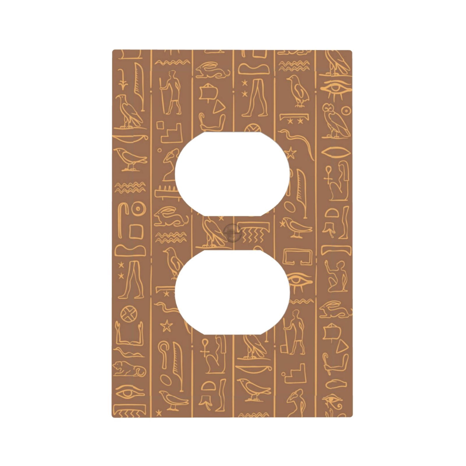 Ancient Egypt Vintage Duplex Wall Plate 1 Gang Decorative Electrical ...