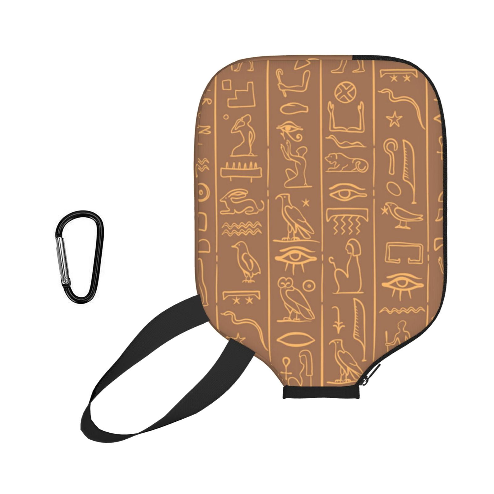 Ancient Egypt Vintage Pickleball Paddle Cover with External Mesh Pocket ...
