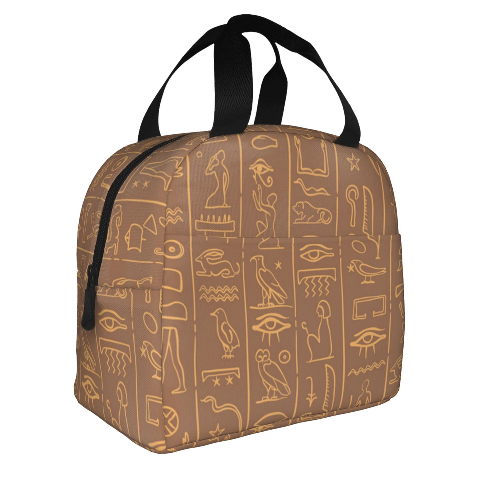 Ancient Egypt Vintage Reusable Lunch Bag Insulated Meal Tote Box ...