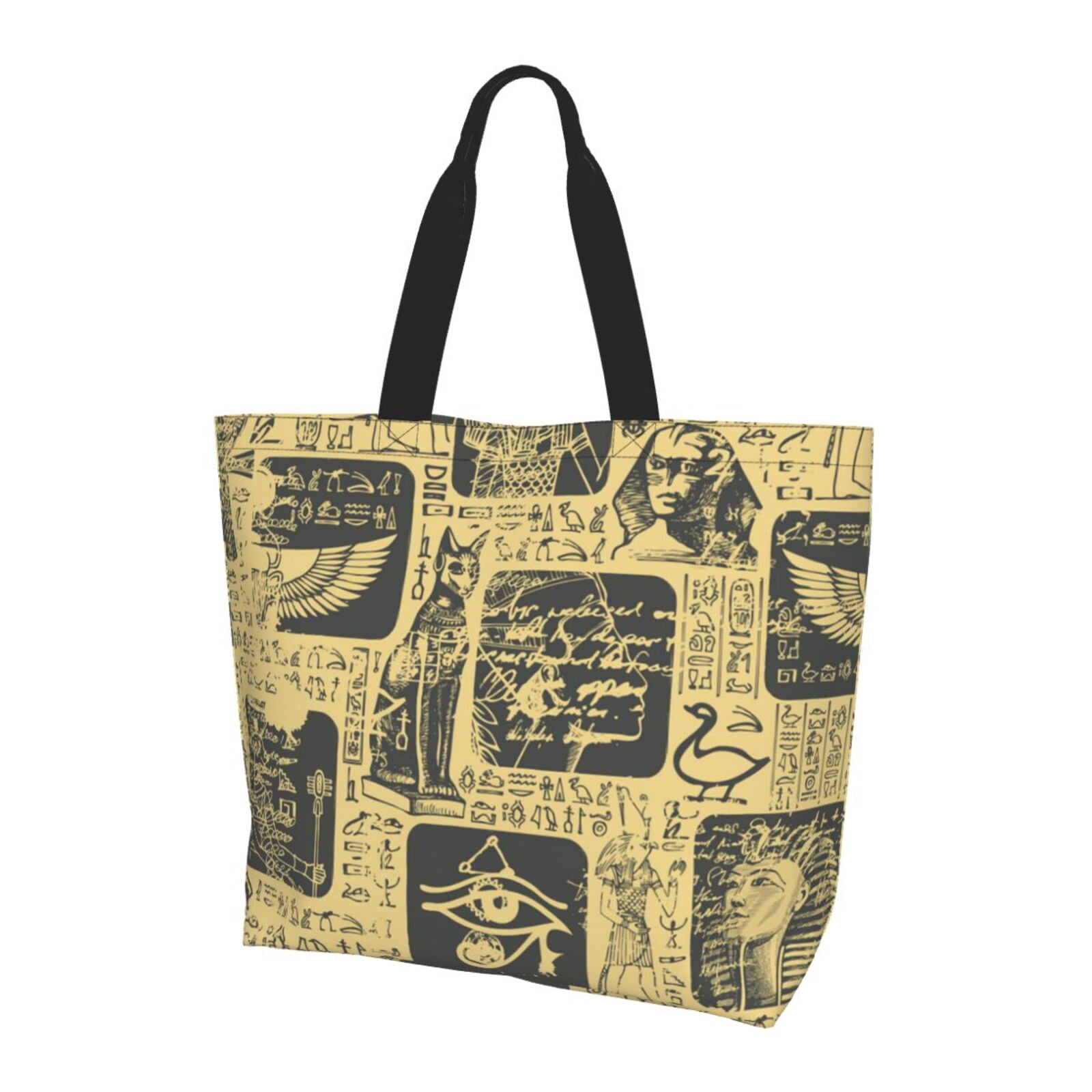Ancient Egypt Women Reusable Bag Large Shoulder Handbag Top Handle ...