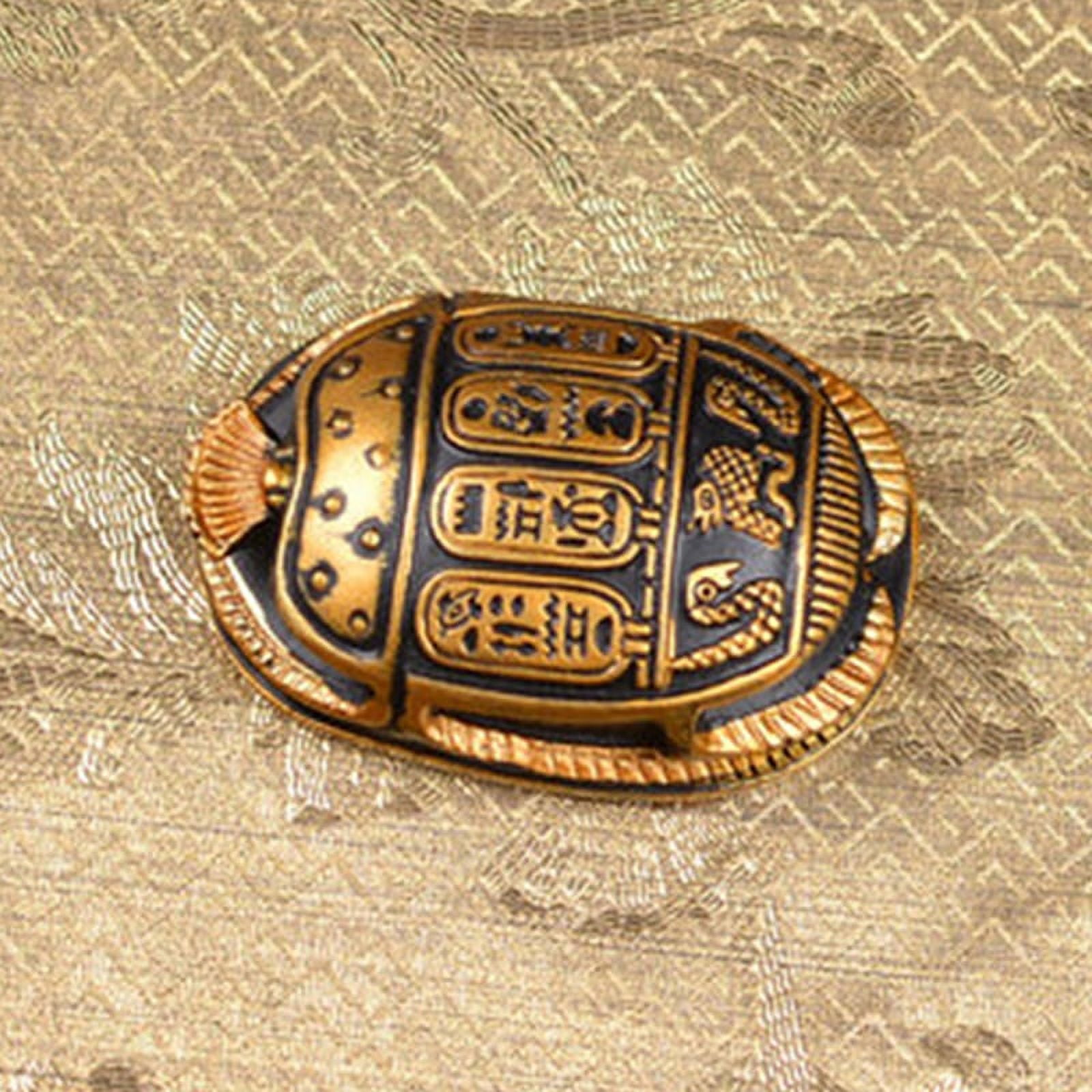 Ancient Egyptian Amulet Scarab Figurine Unique Ornamental Mini Scarab ...