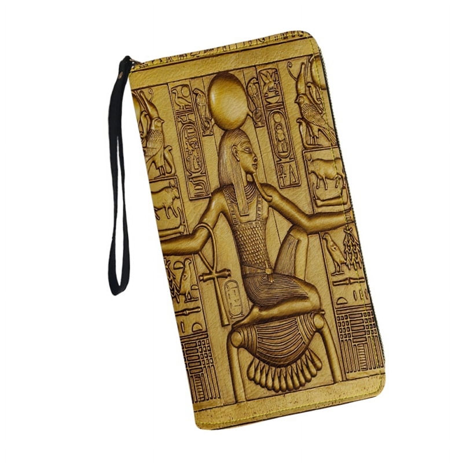 Ancient Egyptian Art Design Women Wallets Woman Casual Portable Girls ...