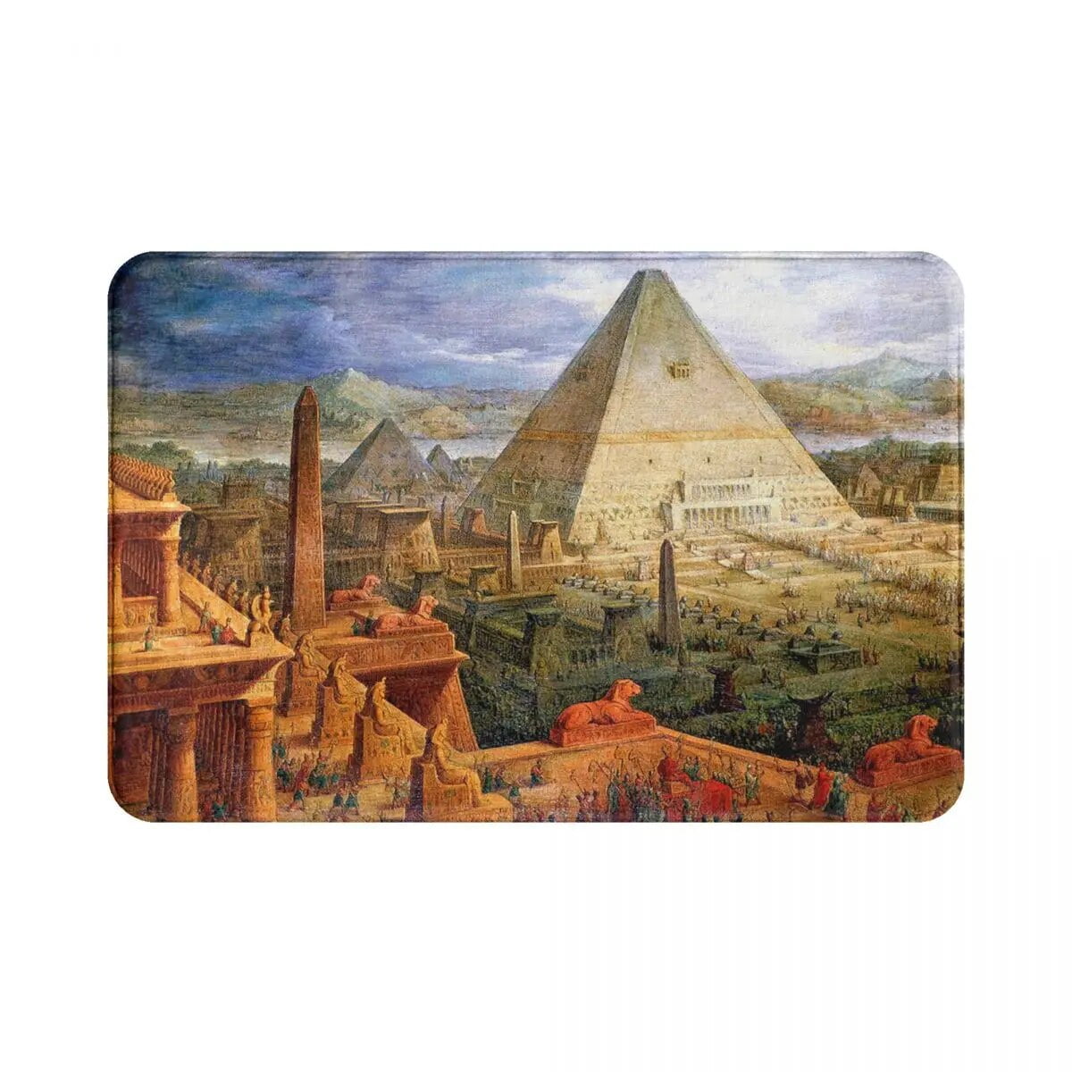 Ancient Egyptian Civilization Doormat Modern Bedroom Kitchen Floor ...