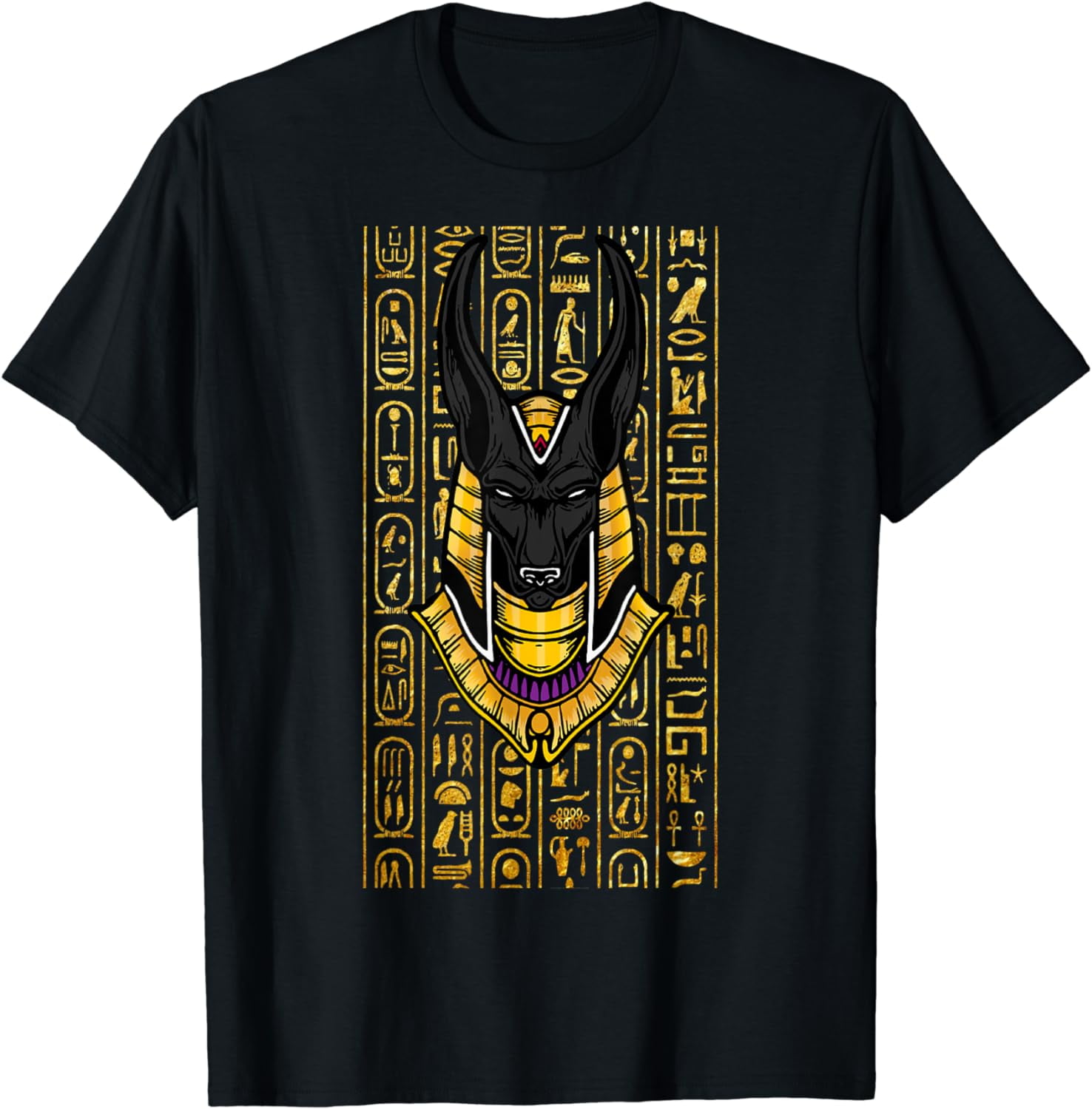 Ancient Egyptian God Anubis T-Shirt - Walmart.com