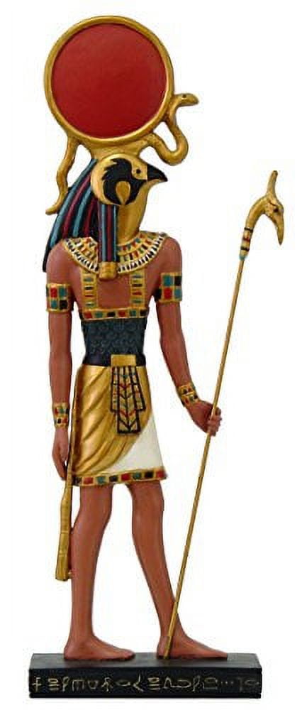 Ancient Egyptian Hieroglyph Inspired Sun God Ra Collectible Figurine 10 ...