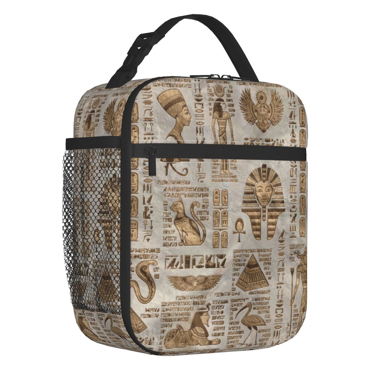 Ancient Egyptian Hieroglyphs Thermal Insulated Lunch Bags Women Egypt ...