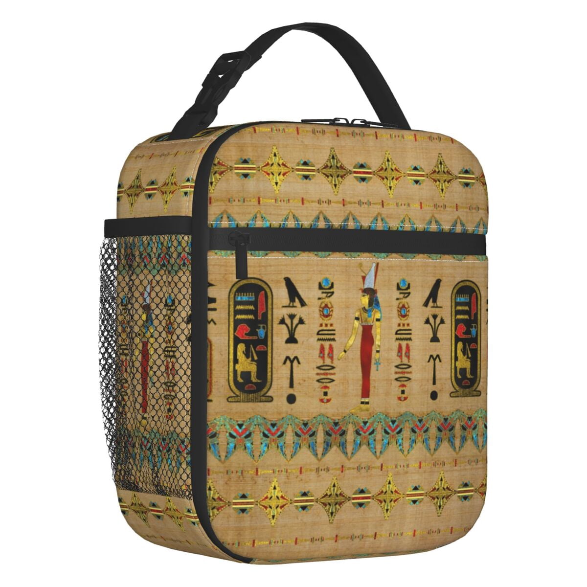Ancient Egyptian Hieroglyphs Thermal Insulated Lunch Bags Women Egypt ...