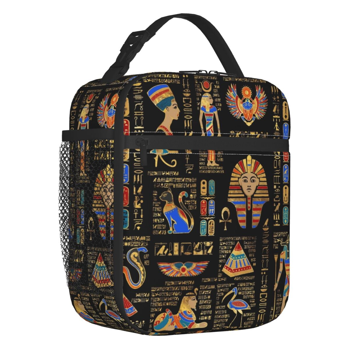 Ancient Egyptian Hieroglyphs Thermal Insulated Lunch Bags Women Egypt ...
