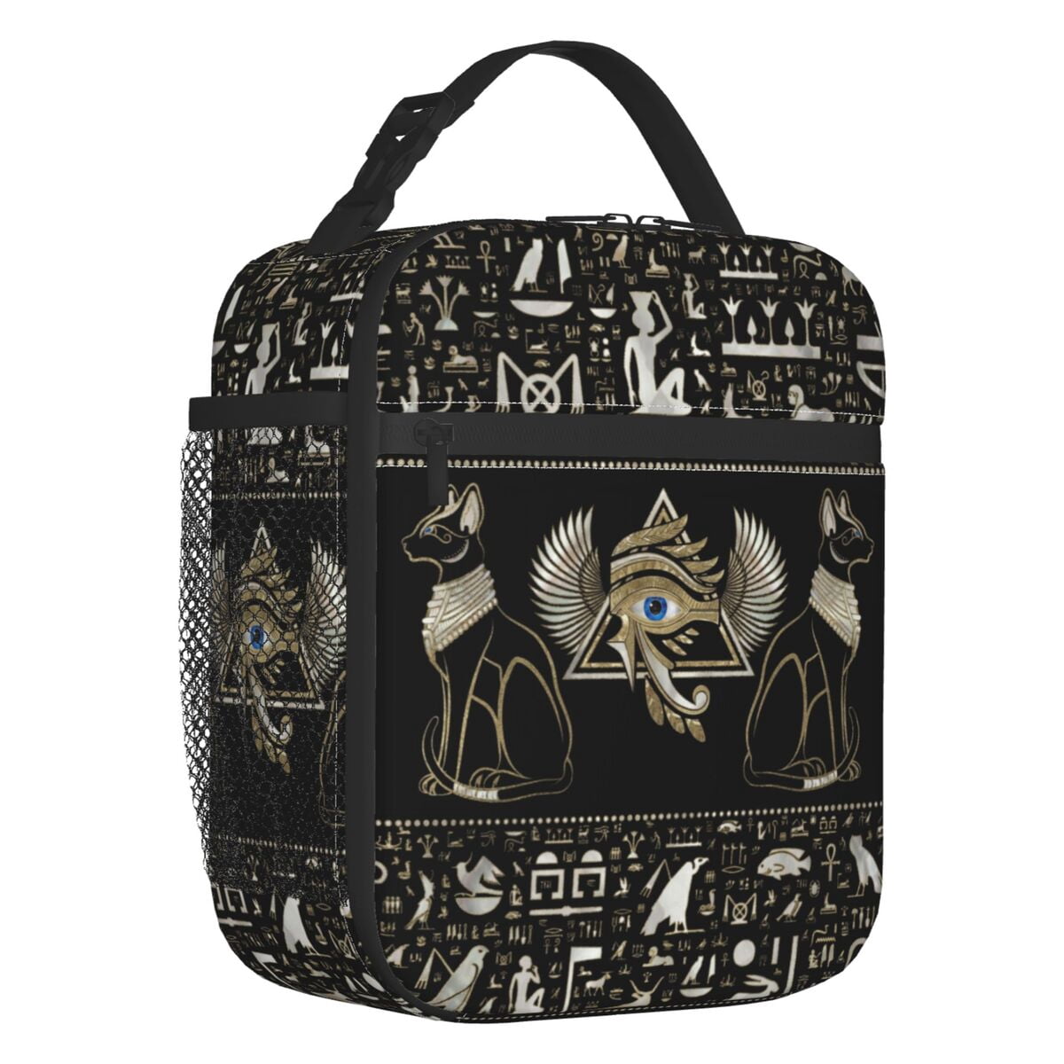 Ancient Egyptian Hieroglyphs Thermal Insulated Lunch Bags Women Egypt ...