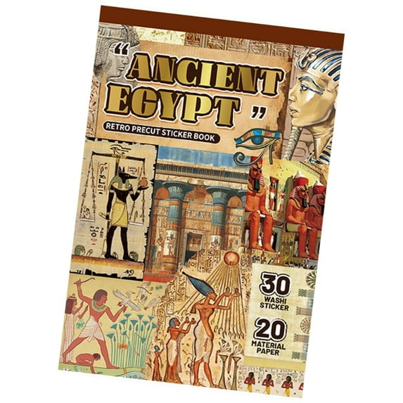 Ancient Egyptian Inspired Die Cut Decorative Sticker For Journal ...